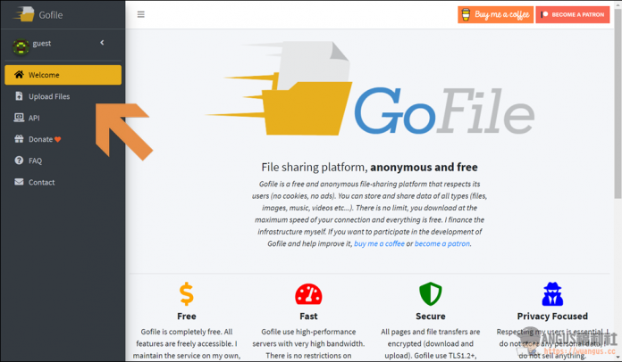 GoFile 免費雲端空間，免註冊就可無限制上傳大檔案！ - Angus福利社